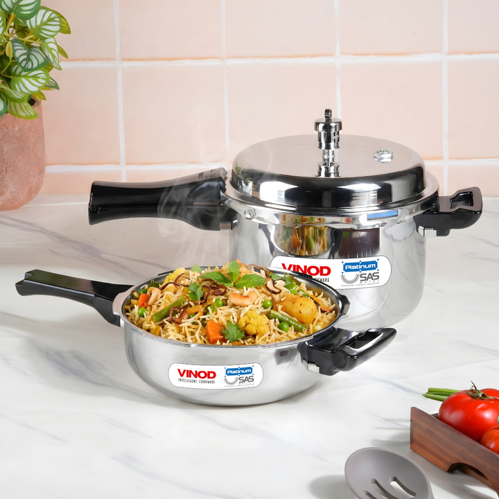 Best Pressure Cooker Combo Set Offer in India - Vinod Cookware – Vinod ...