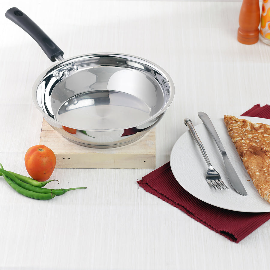 Frypan - Stainless Steel Frypan - Vinod Cookware – Vinod Cookware India ...