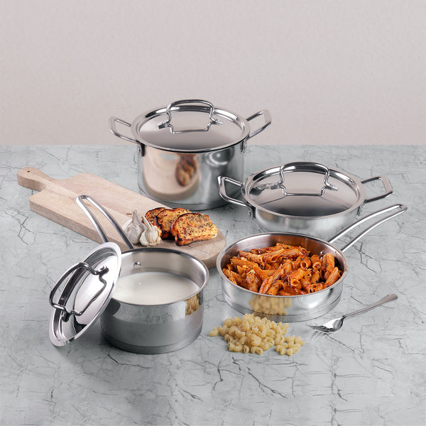 Buy Vinod Stainless Steel Cookware Set | Classique Deluxe Set – Vinod ...