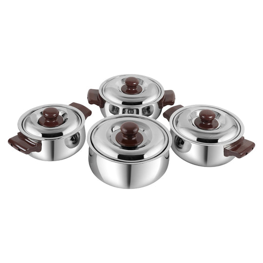 Shop for Stainless Steel Dinner Sets Online ꟾ Kraft Serveware – Vinod ...